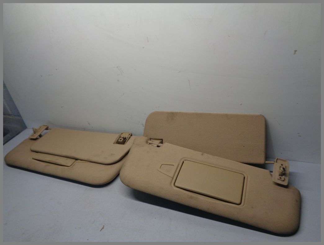 Mercedes Benz W211 Sonnenblende Sonnenblenden SET 2118100910 2118101010 Original benzshop